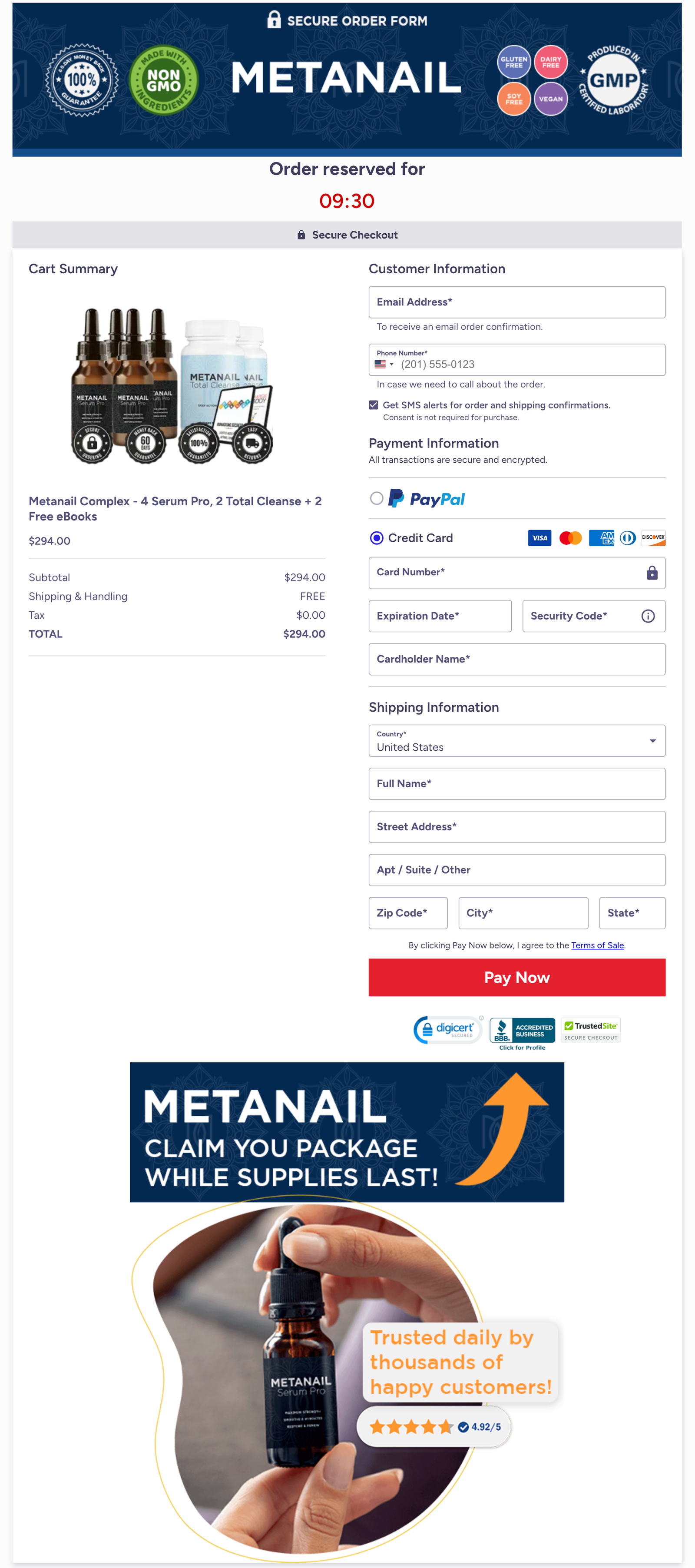 Metanail Serum Pro ® | Official | Strengthen, Nourish & Restore Nails